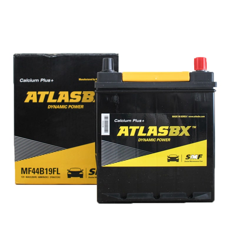 Ắc quy Atlas MF40B19R 12V 35Ah chính hãng giá rẻ